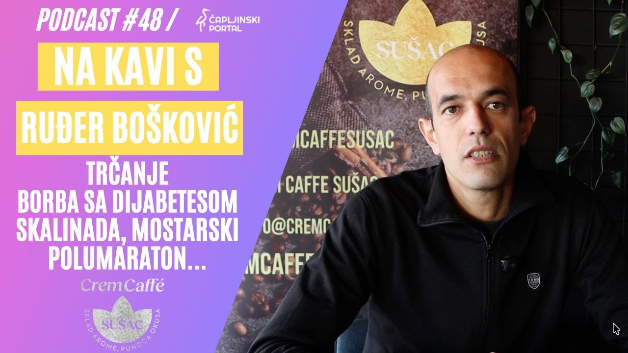 Na kavi s ''Crem Caffe Sušac'': Ruđer Bošković - s dijabetesom trči ...